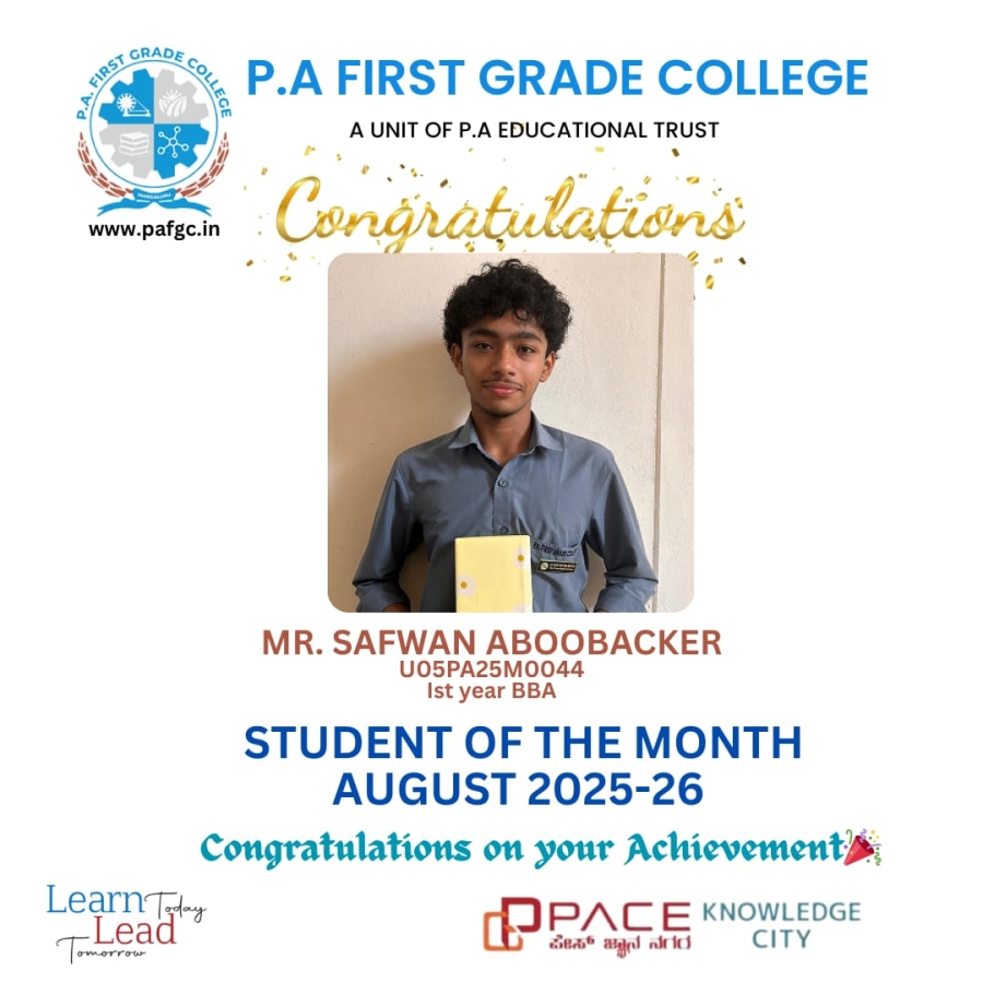 PA First Grade College Mangalore